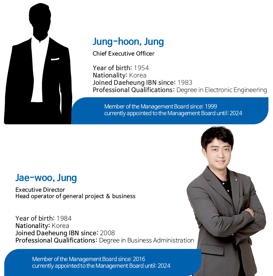 Management&Contact – DaeHeung IBN